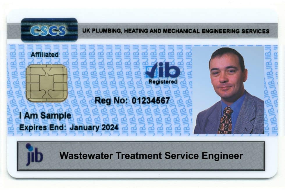 CSCS – Cards-PMES_Rel – Wastewater Treatment Service Engineer blue or ...
