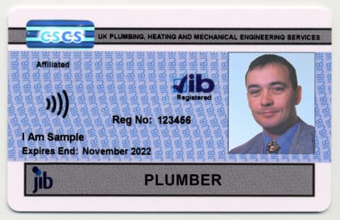 CSCS – Cards_Core – Plumber Blue - Joint Industry Board