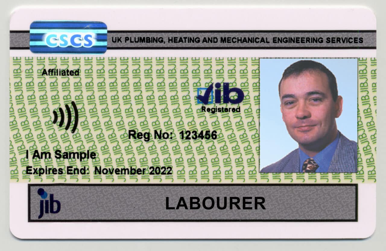 CSCS – Core PMES trades – card types - Joint Industry Board