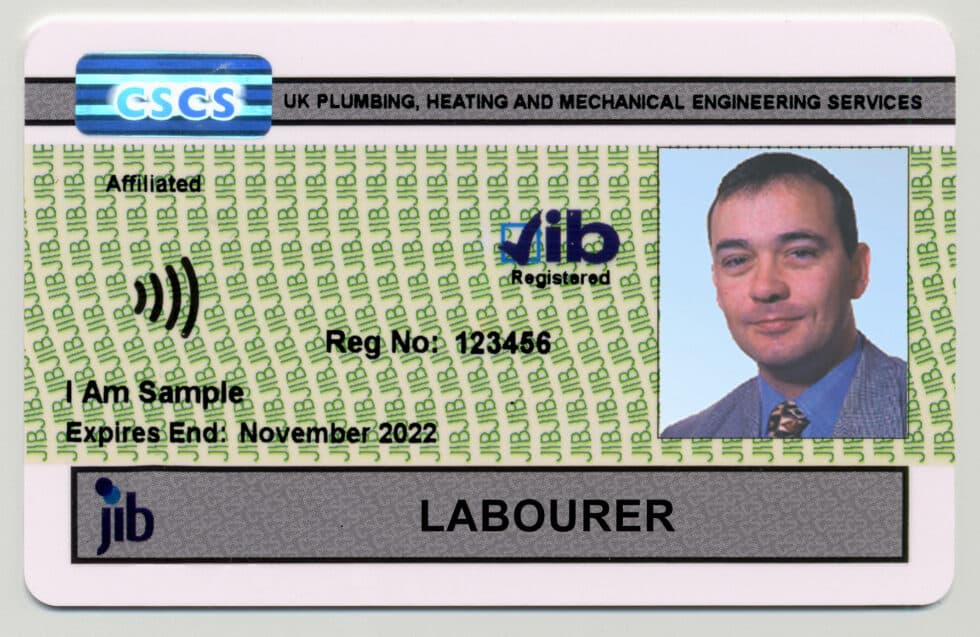 CSCS – Core PMES trades – card types - Joint Industry Board