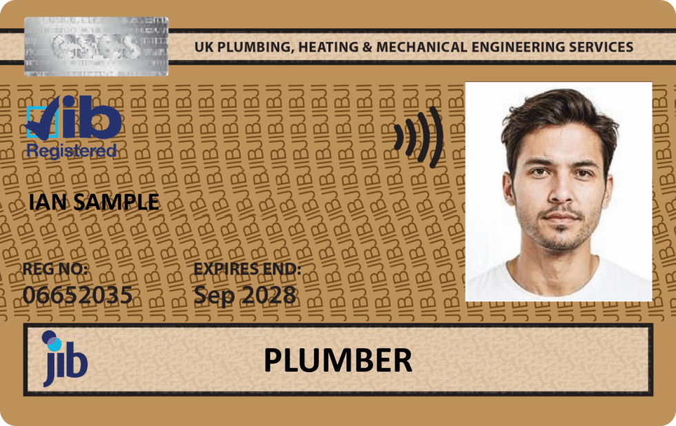 CSCS – Cards_Core – Plumber Gold - Joint Industry Board